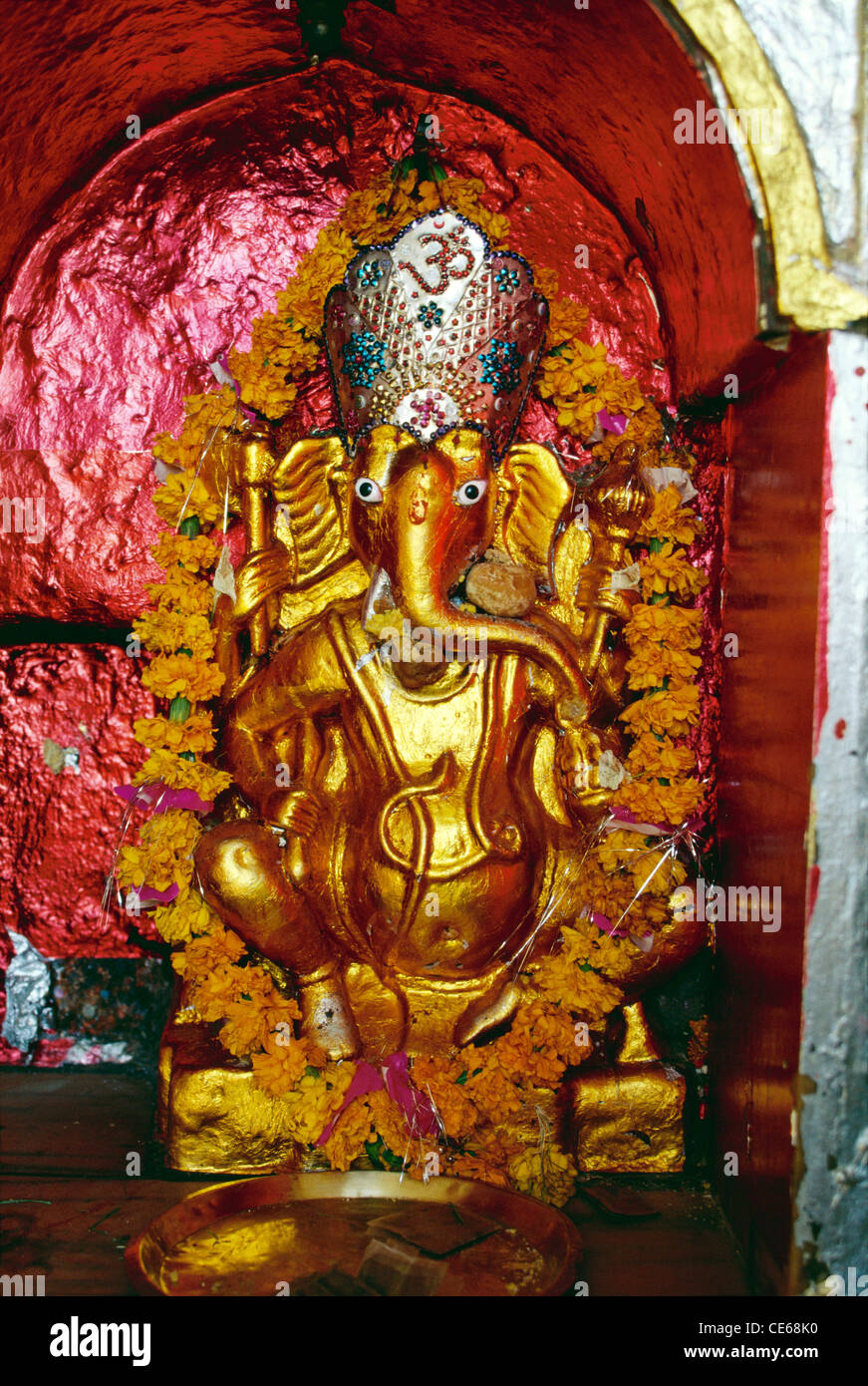 Ganesh Ganpati god ; Junagarh fort ; Bikaner ; Rajasthan ; India Stock ...
