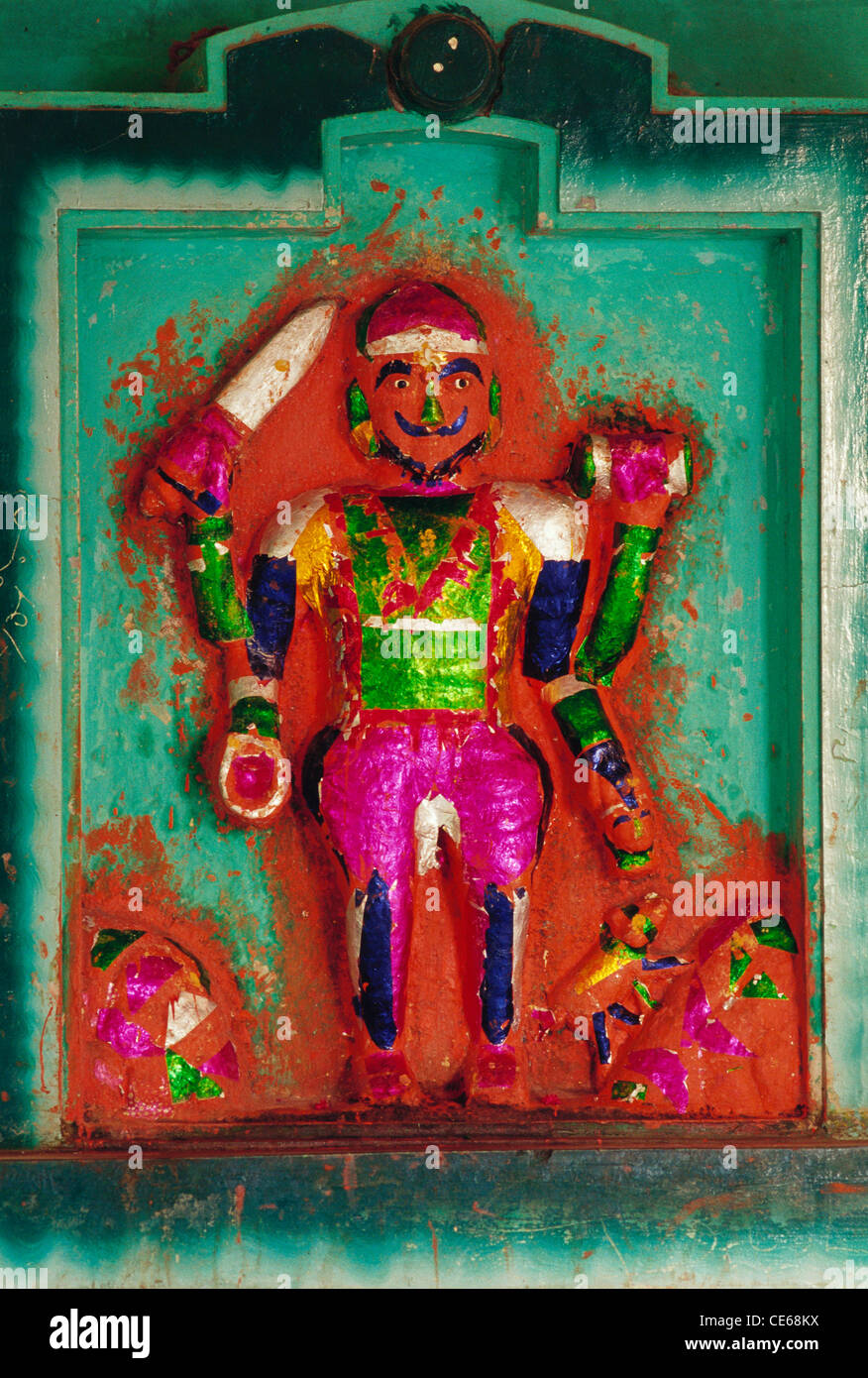 Hanuman temple ; Idar ; Sabarkantha ; Gujarat ; India Stock Photo - Alamy