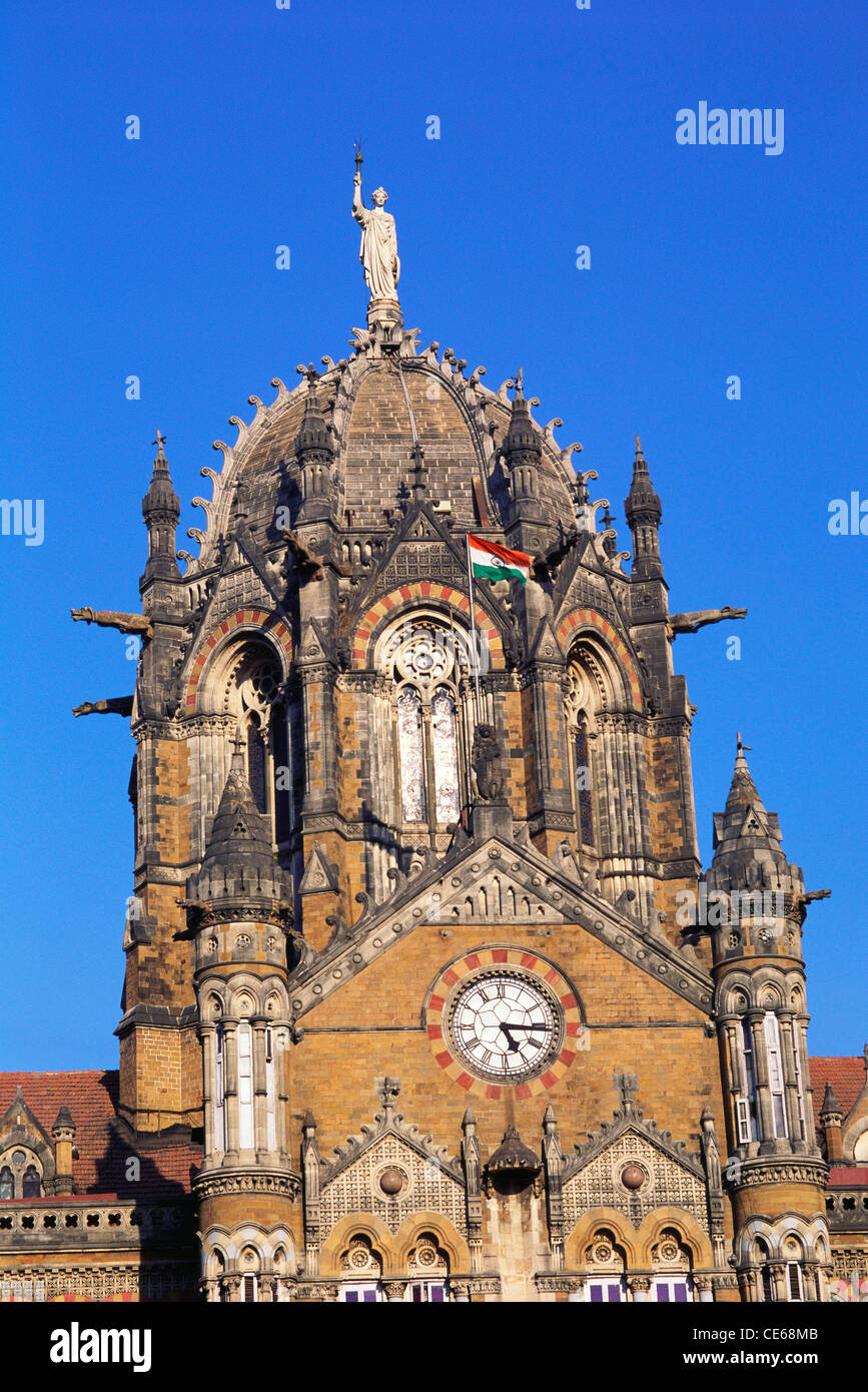 Victoria Terminus VT now Chhatrapati Shivaji Terminus CST railway ...
