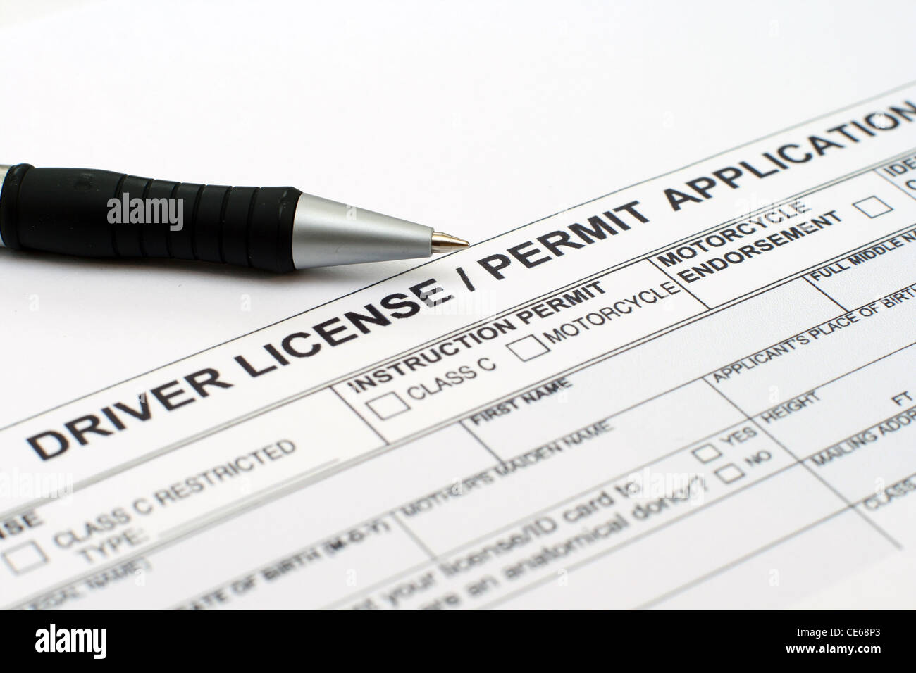 License application hi-res stock photography and images - Alamy
