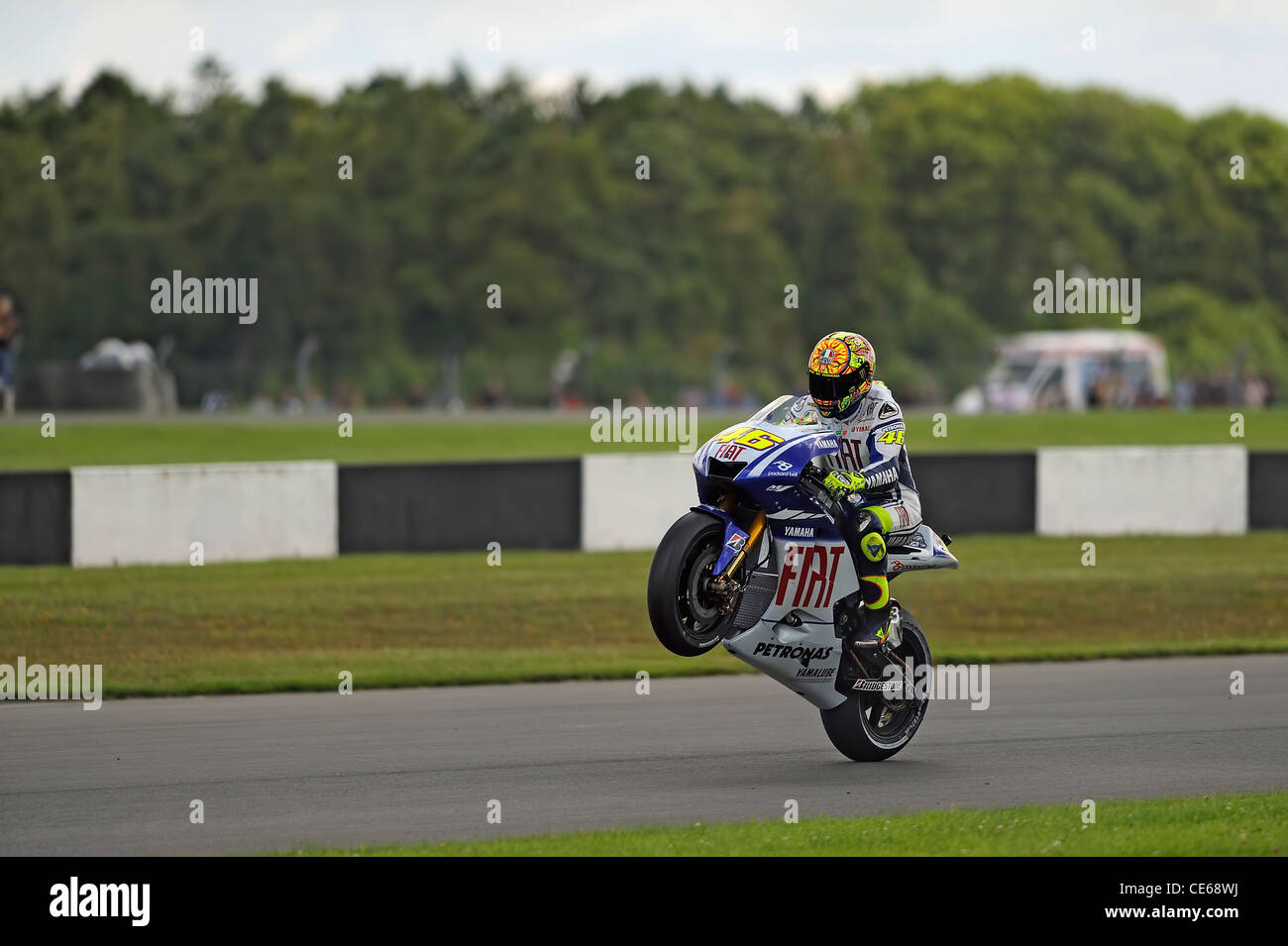 Valentino rossi wheelie hi-res stock photography and images - Alamy