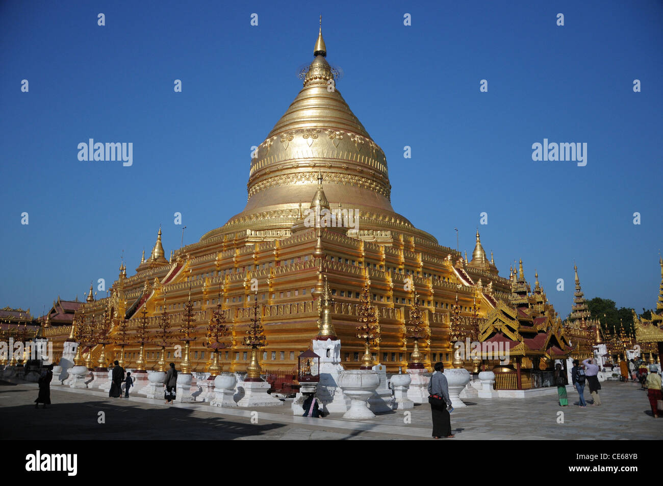 pagoda in myanmar, burma Stock Photo - Alamy
