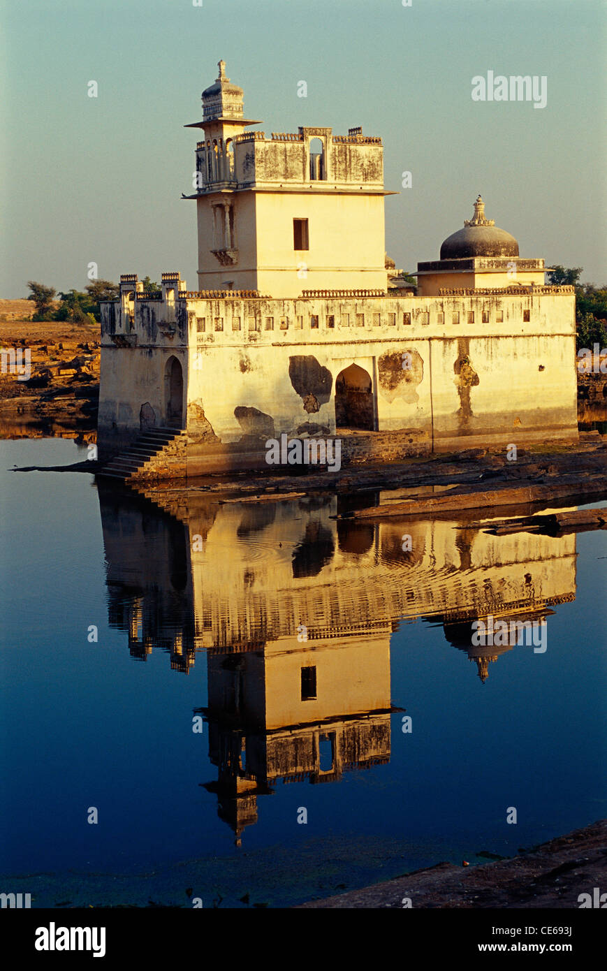Padmini palace Chittorgarh fort Chittorgarh Rajasthan India Stock Photo ...