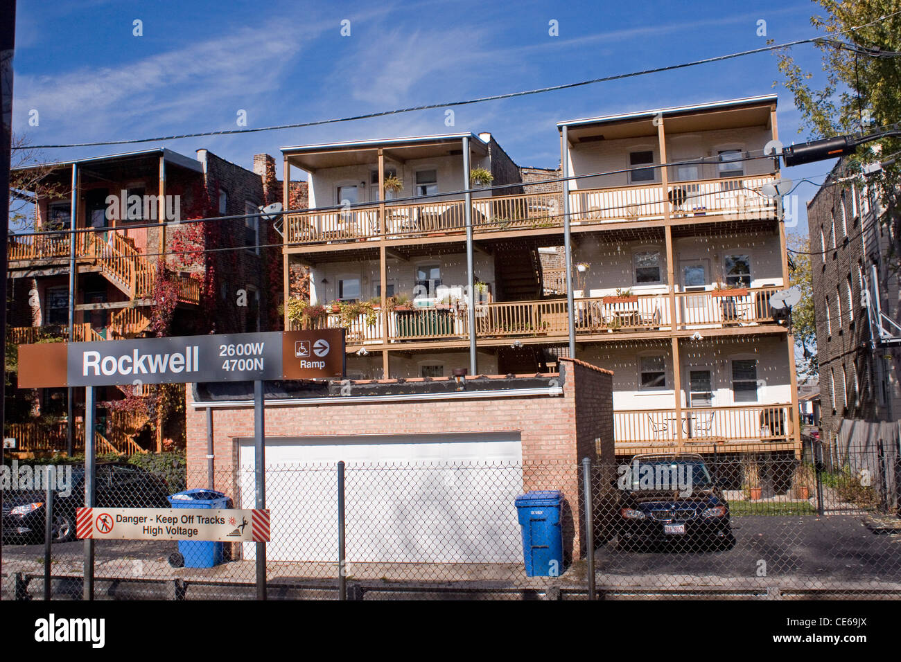 Chicago el platform hi-res stock photography and images - Alamy