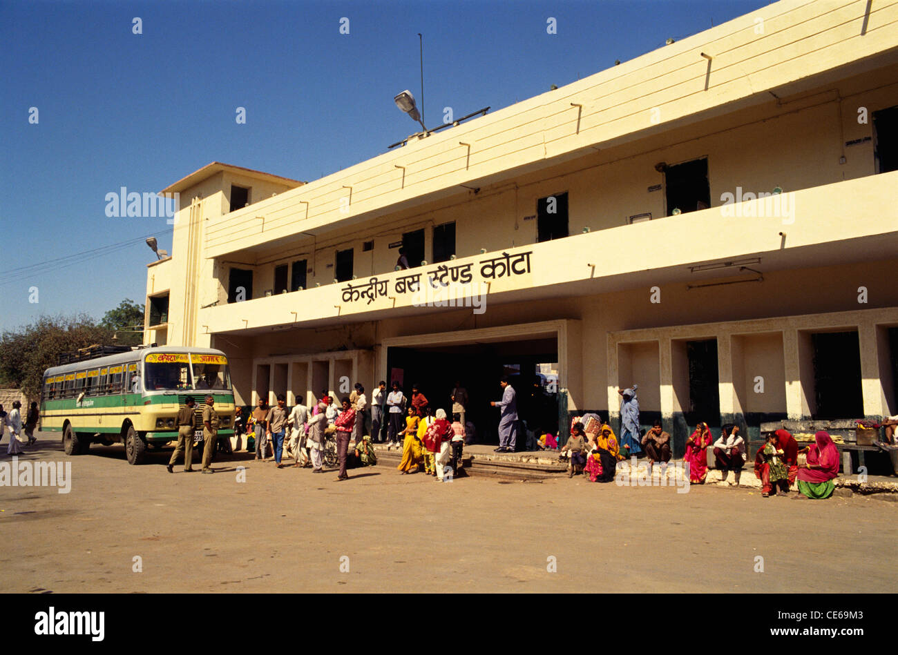 Central bus stand ; Kota ; Rajasthan ; India Stock Photo - Alamy