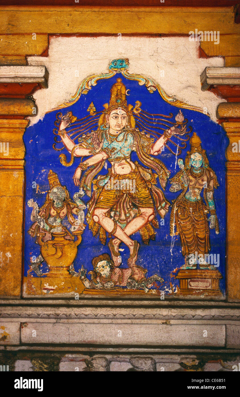 Lord shiva mural art hi-res stock photography and images - Alamy
