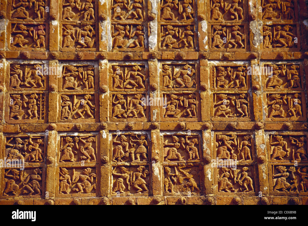 Terracotta temple bishnupur west bengal hi-res stock photography and ...