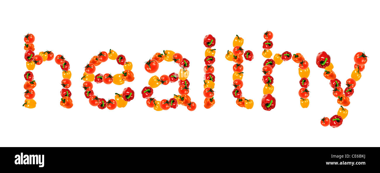 Healthy word hi-res stock photography and images - Alamy