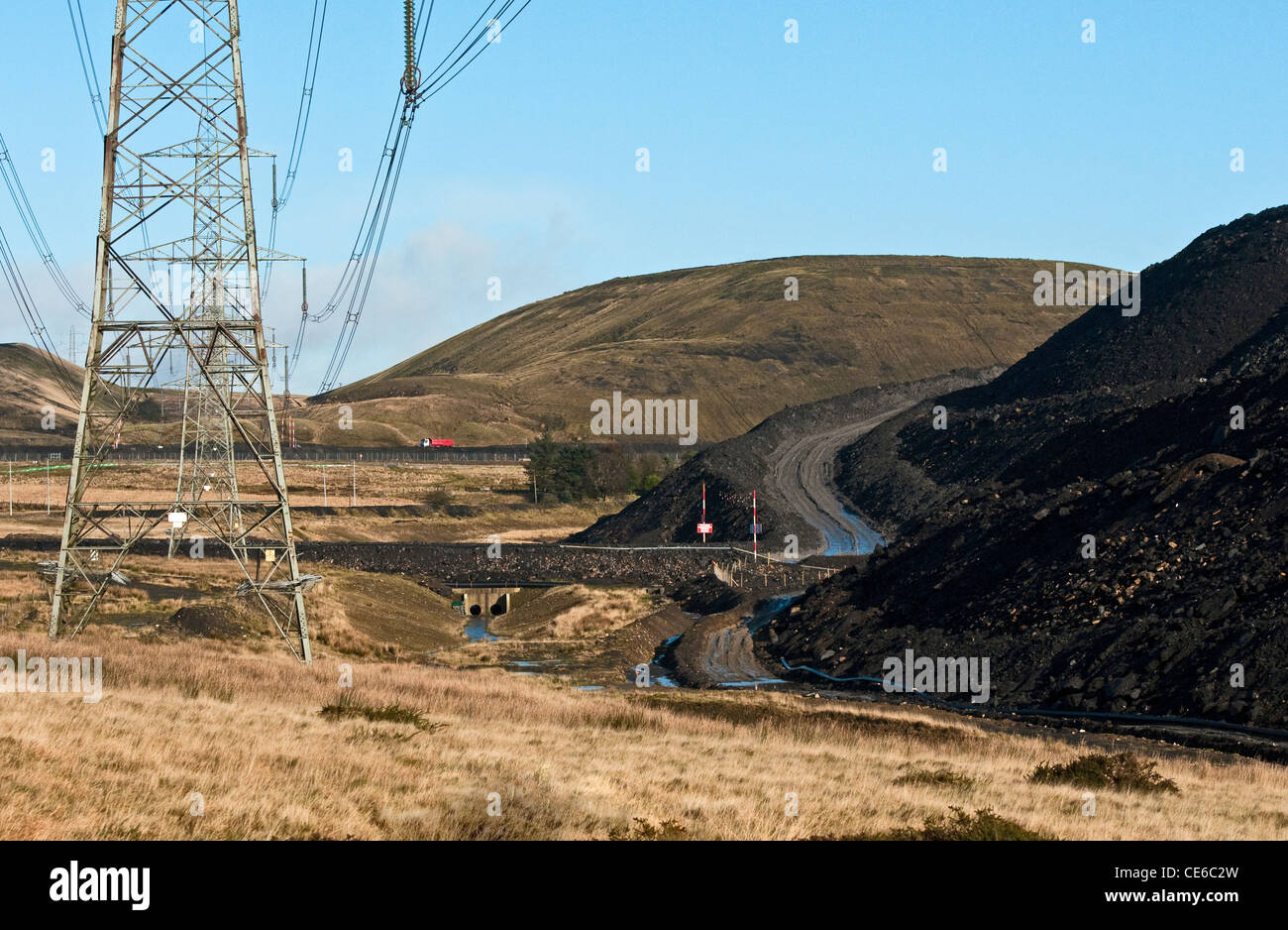 Opencast coal mine hi-res stock photography and images - Alamy