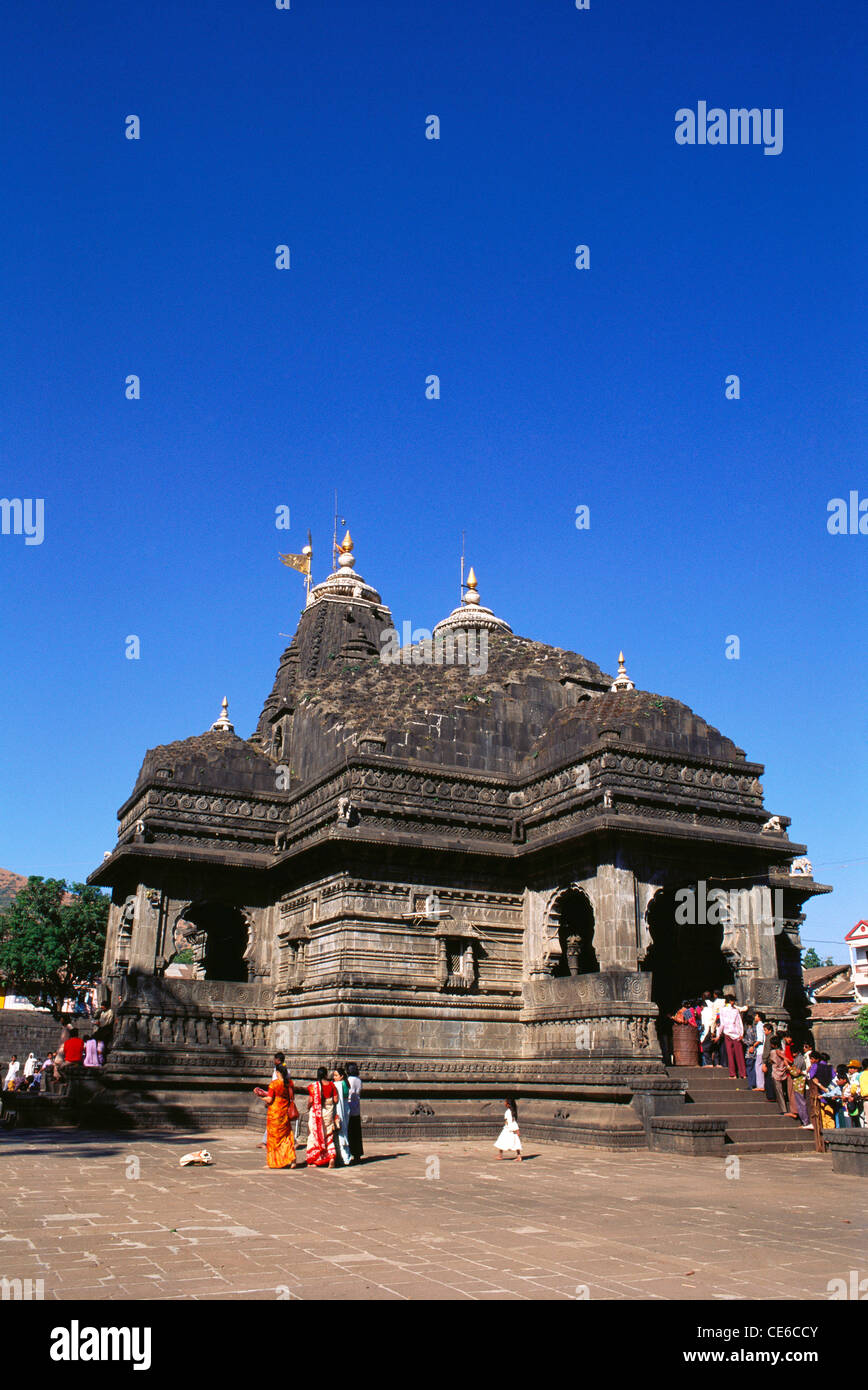 Trimbakeshwar Shiva Temple ; ancient Hindu temple ; Trimbak ...