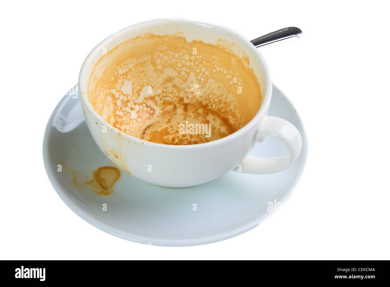 Empty coffee cup Stock Photo - Alamy