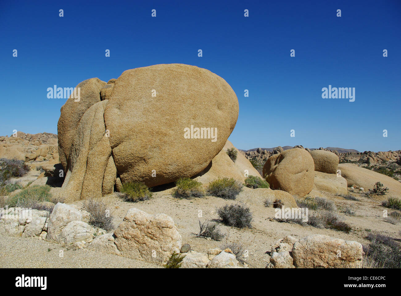 Rock Formation, Joshua Tree National Park, California Stock Photo - Alamy