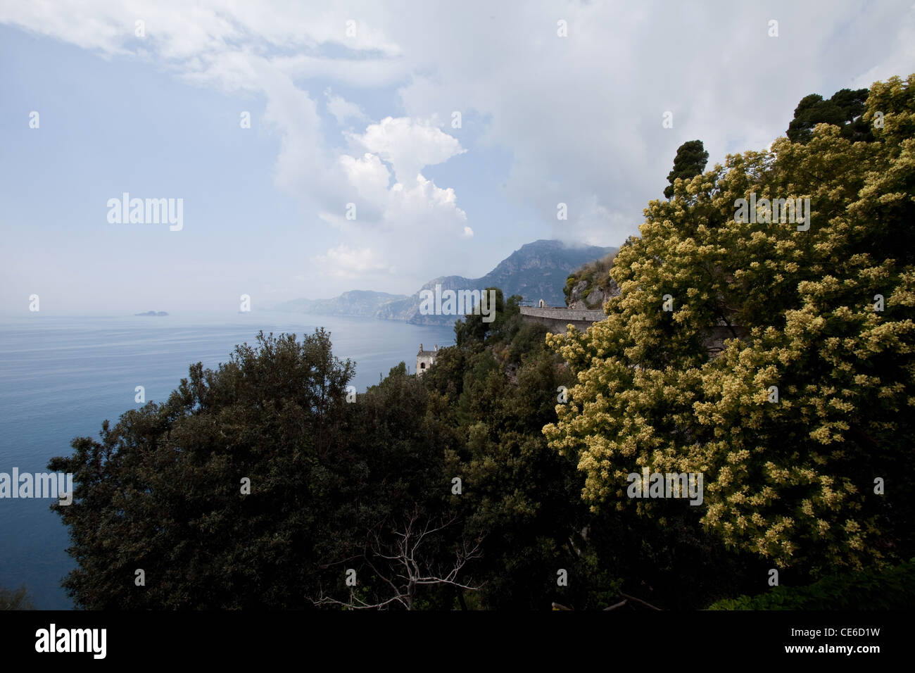 Amalfi panoramic road hi-res stock photography and images - Alamy