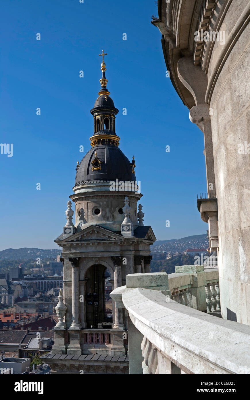 Tower rooftop historic basilica europe european travel church religion ...