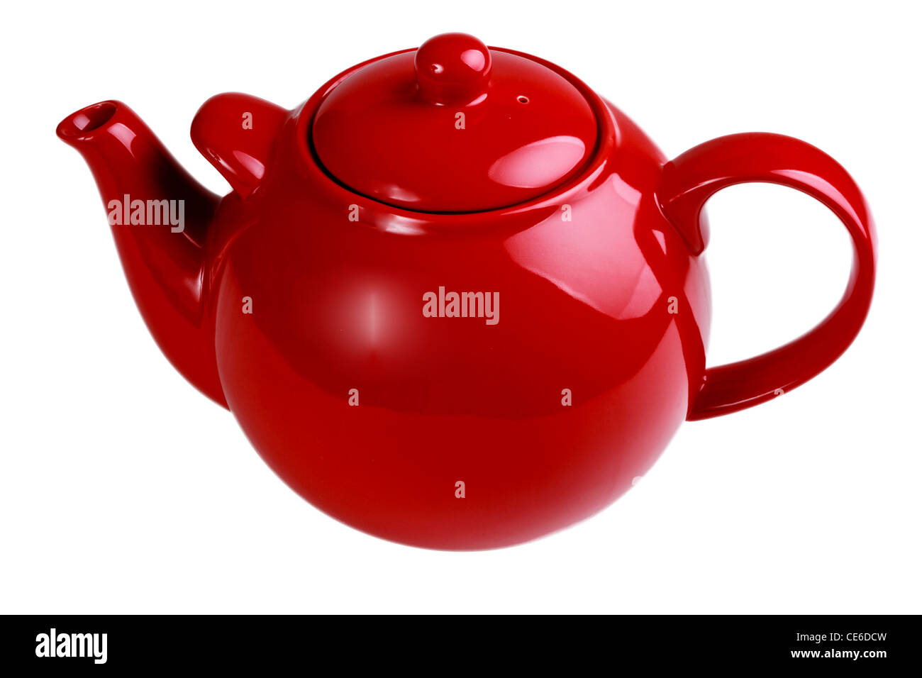 Red pottery teapot hi-res stock photography and images - Alamy