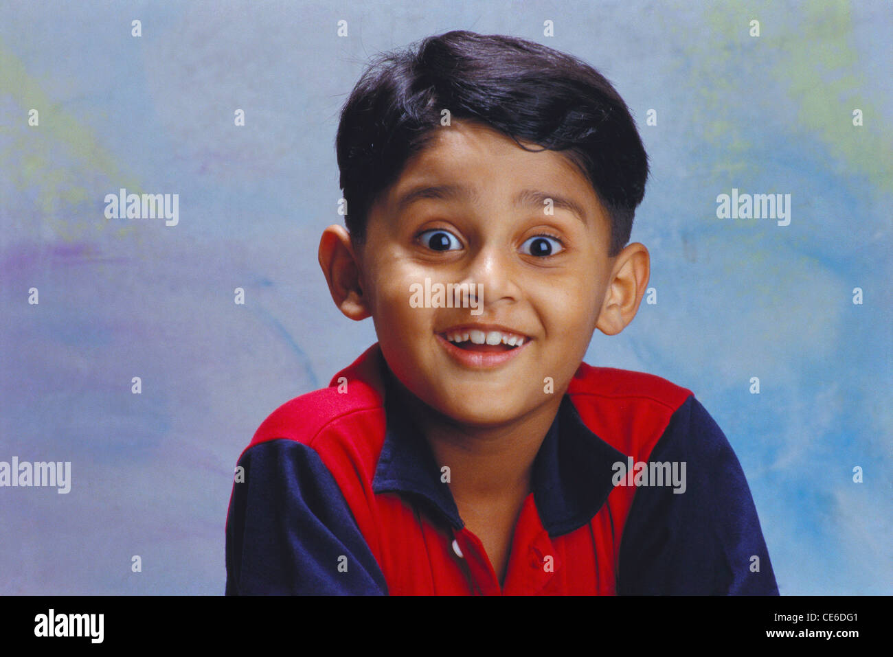 boy in wonder excited surprise expression MR#158 Stock Photo - Alamy