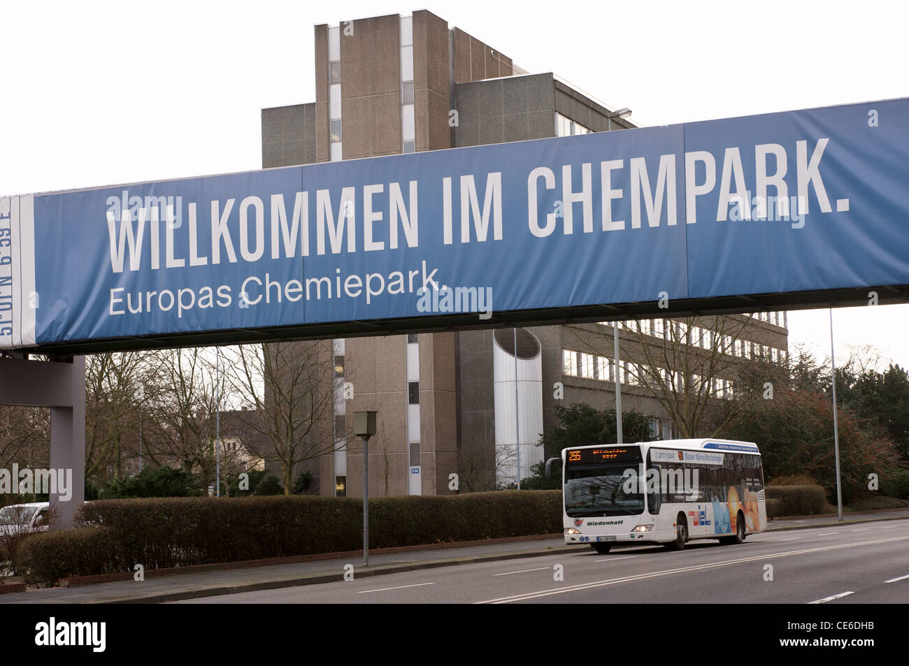 Chempark Leverkusen Germany Stock Photo - Alamy