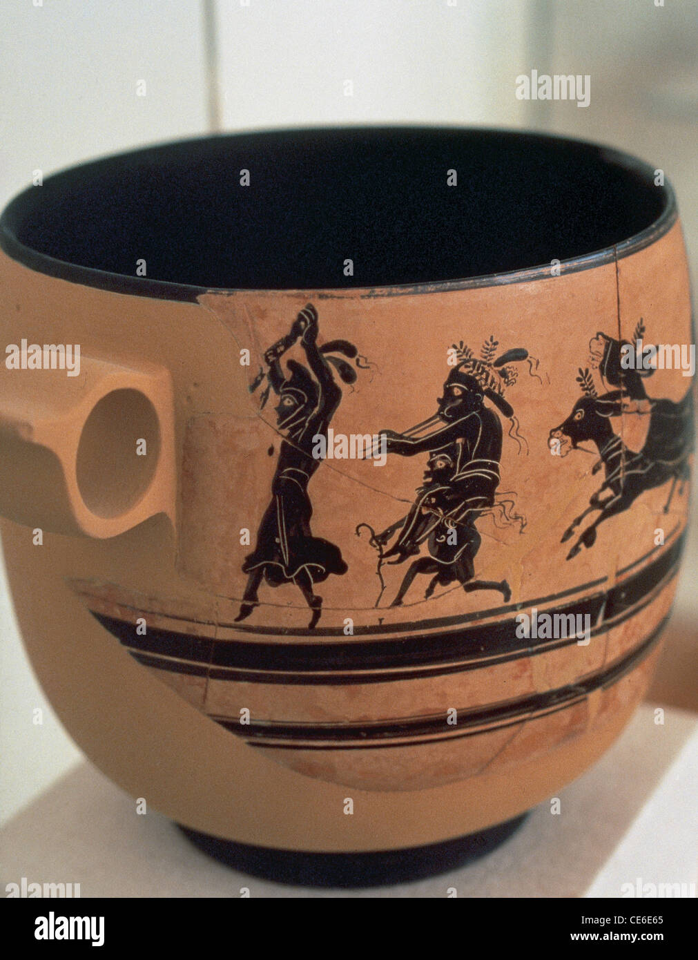 Greek Art. Greece. Skyphos. It depicts a wedding procession. Courtship ...