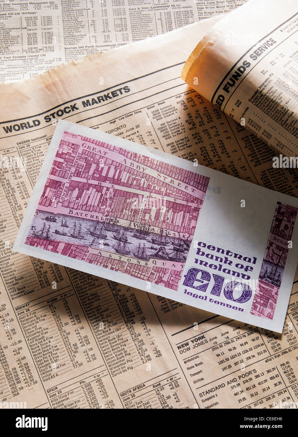 Ancient punt note hi-res stock photography and images - Alamy