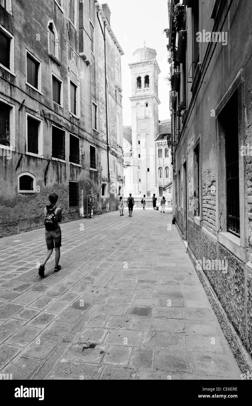venezia street view Stock Photo - Alamy