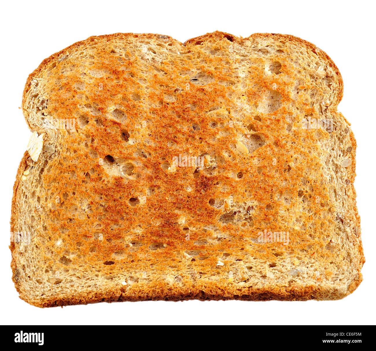 toast , close up shot on white background Stock Photo - Alamy