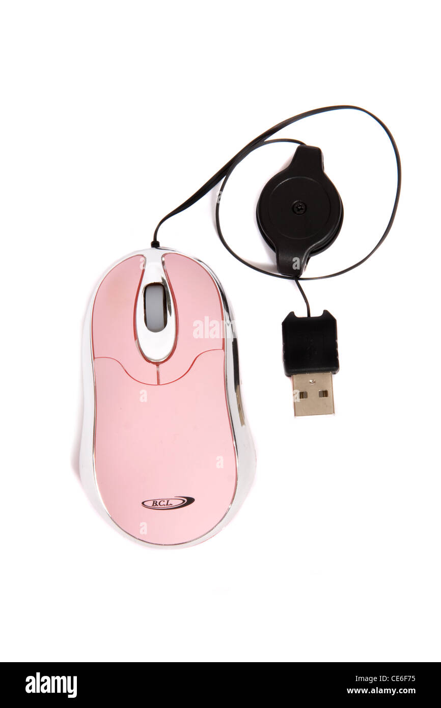 Pink Computer Mouse High Resolution Stock Photography and Images - Alamy
