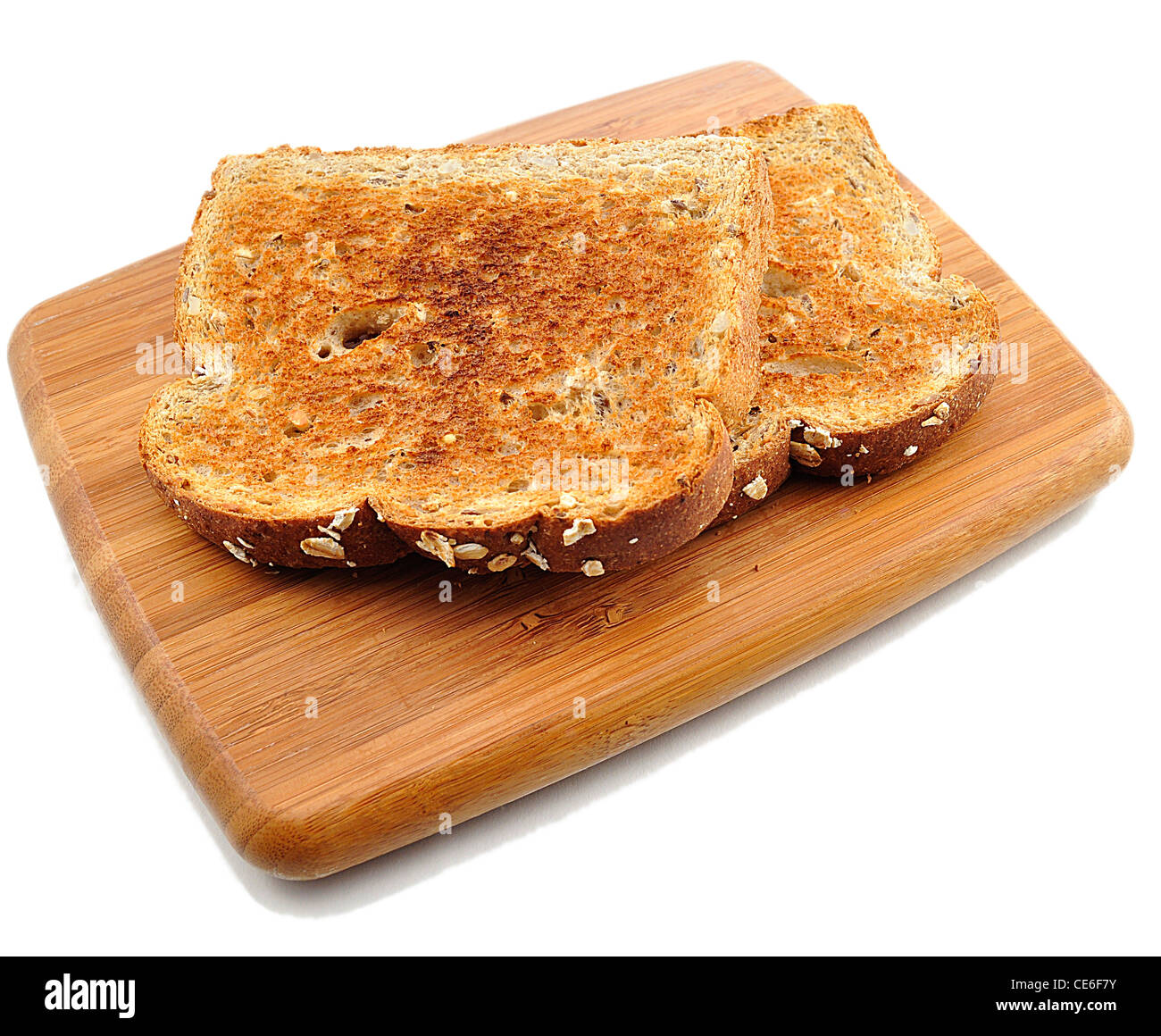 toasts , close up shot on white background Stock Photo - Alamy