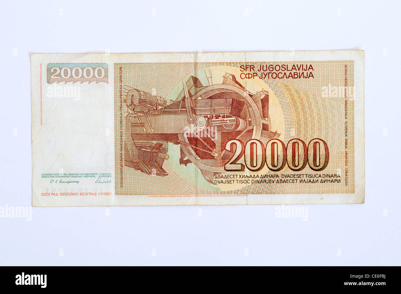 Old twenty banknote hi-res stock photography and images - Alamy