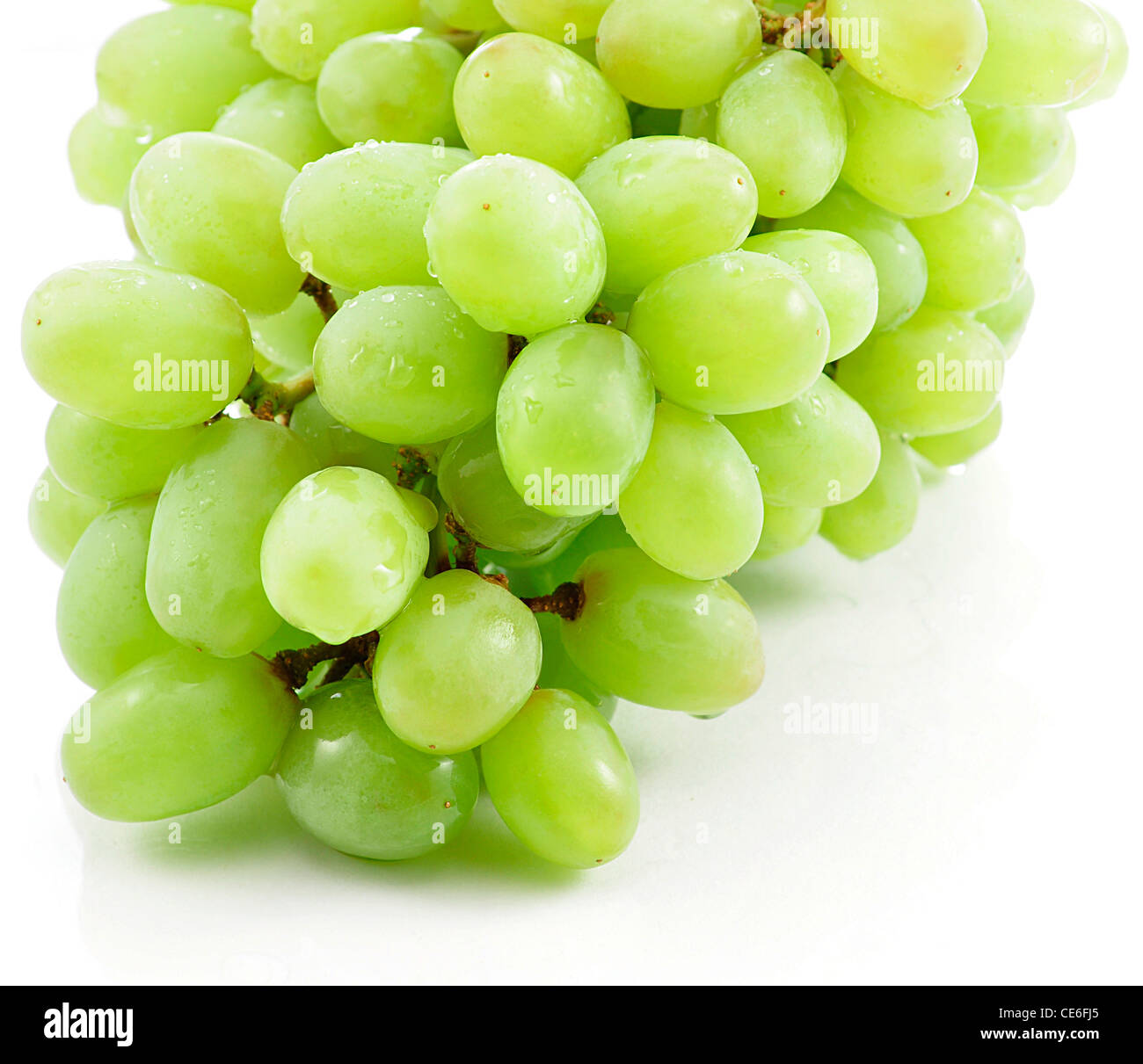green grape , close up shot Stock Photo - Alamy