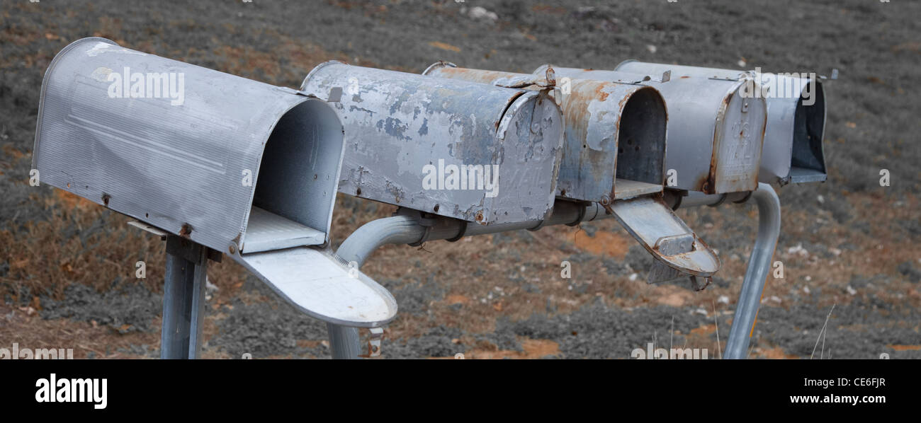Old Mailboxes High Resolution Stock Photography and Images - Alamy