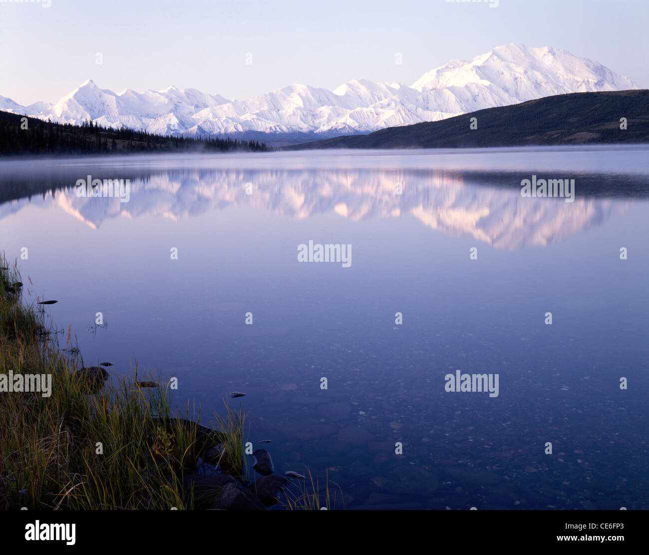 Alaska sunset sunrise glacier hi-res stock photography and images - Alamy
