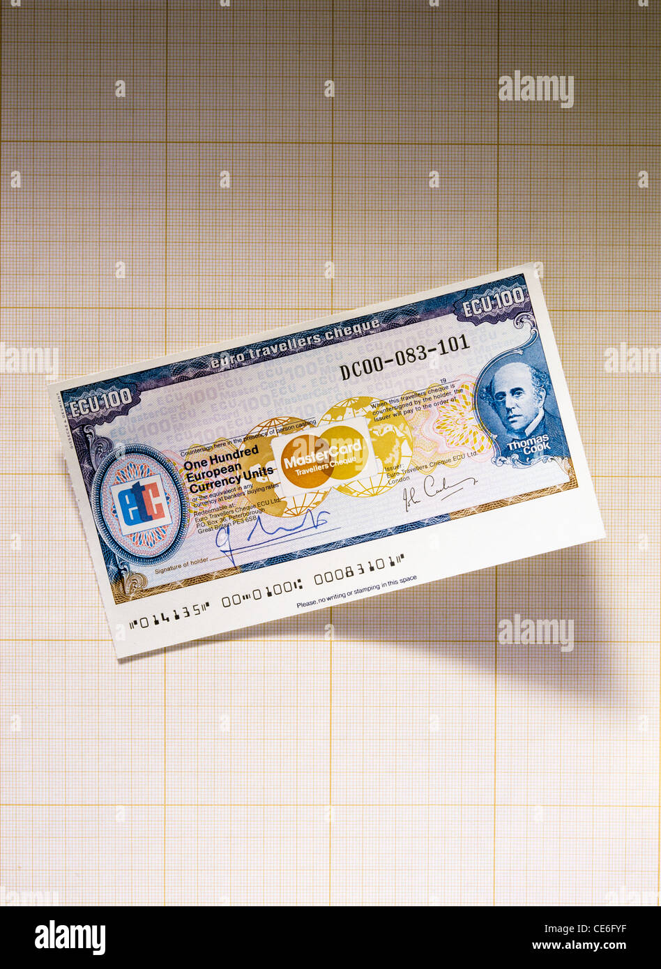 Travellers cheque hi-res stock photography and images - Alamy