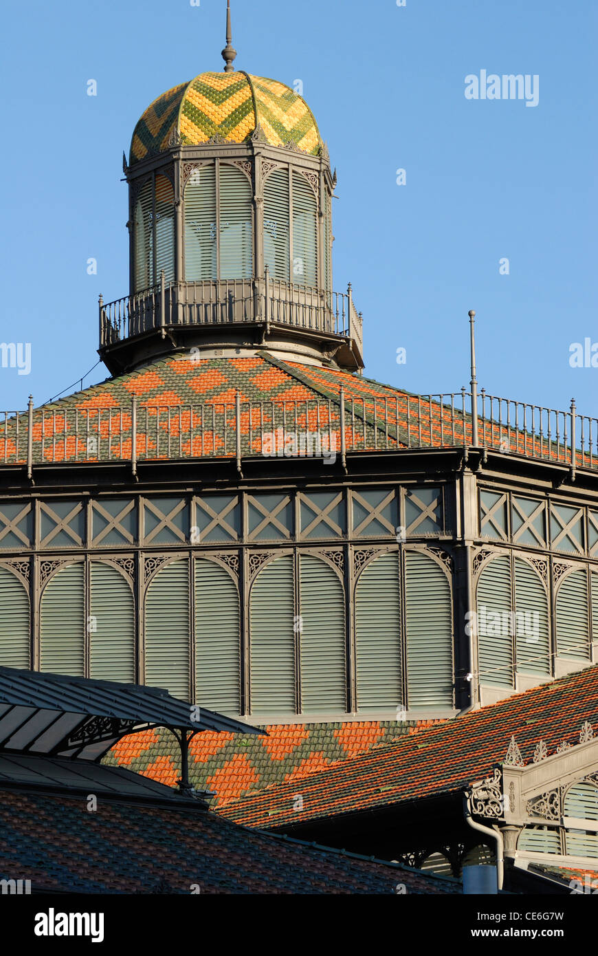 Barcelona, Spain. El Born covered market (1876 Stock Photo - Alamy