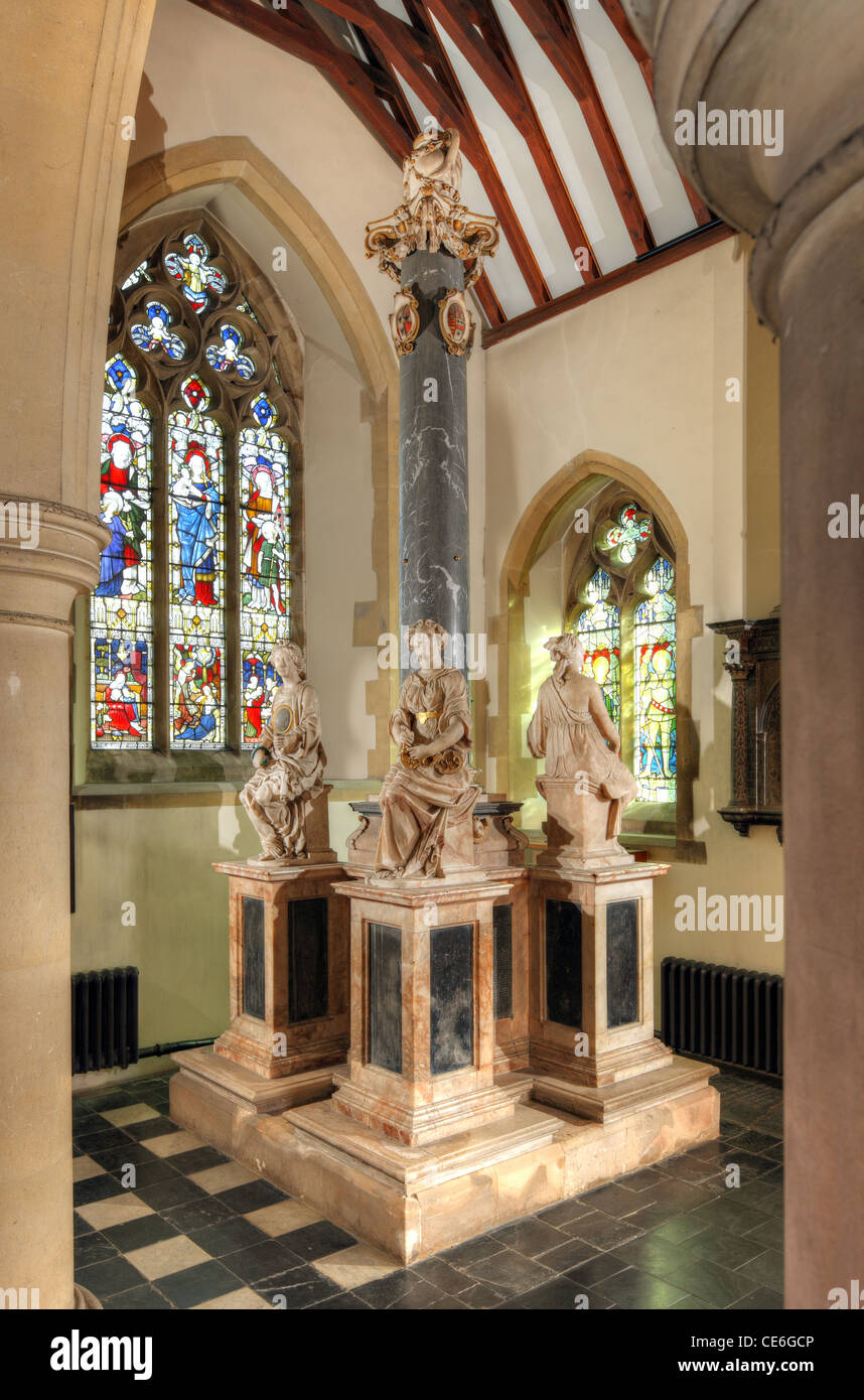 Monument to Lady Mary Digges (1632) by Nicholas Stone, Church of St ...