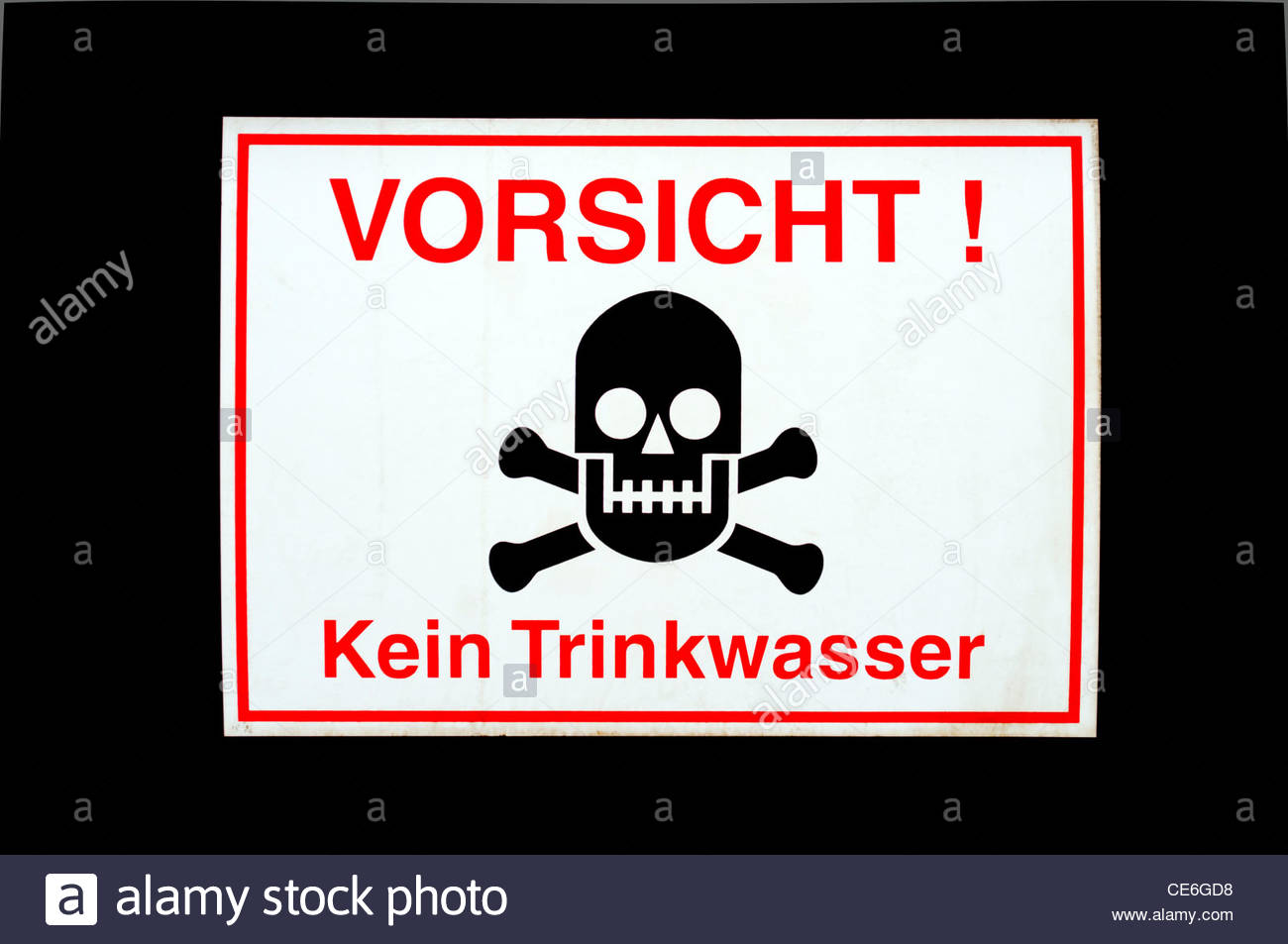 Poison Warning Sign High Resolution Stock Photography and Images - Alamy