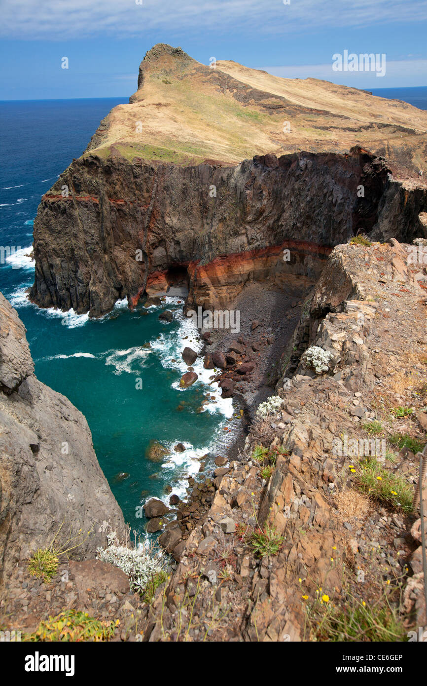Madeira Island beaches and rocks Stock Photo - Alamy