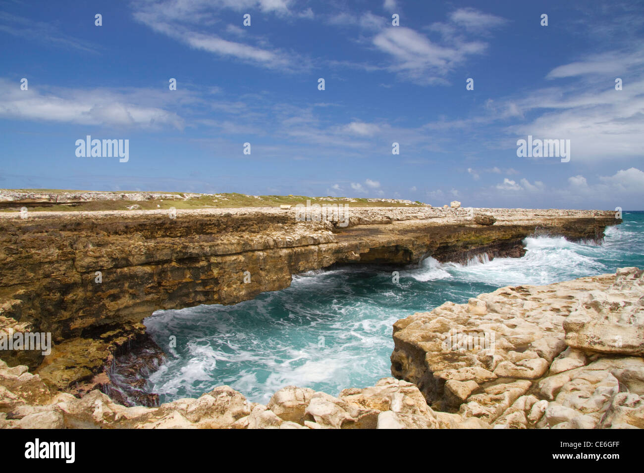 The Devil's Bridge at Indian Town Point National Park on the North East ...