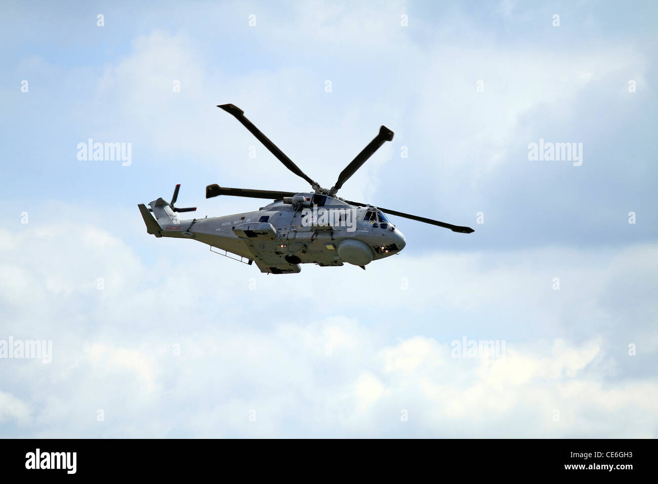 a merlin helicopter at an airshow Stock Photo - Alamy