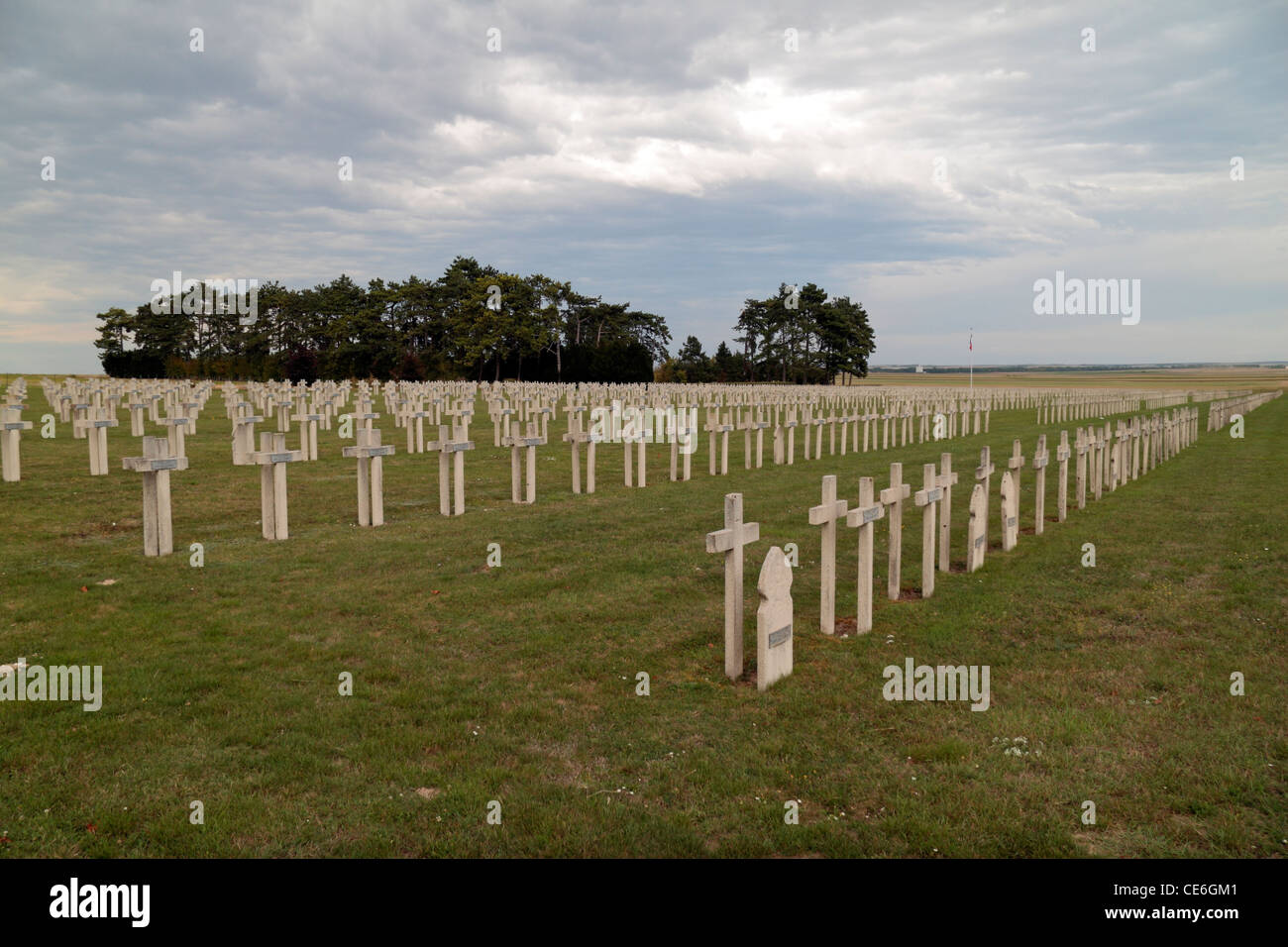Polish section of the International Cemetery (Cimetière international ...