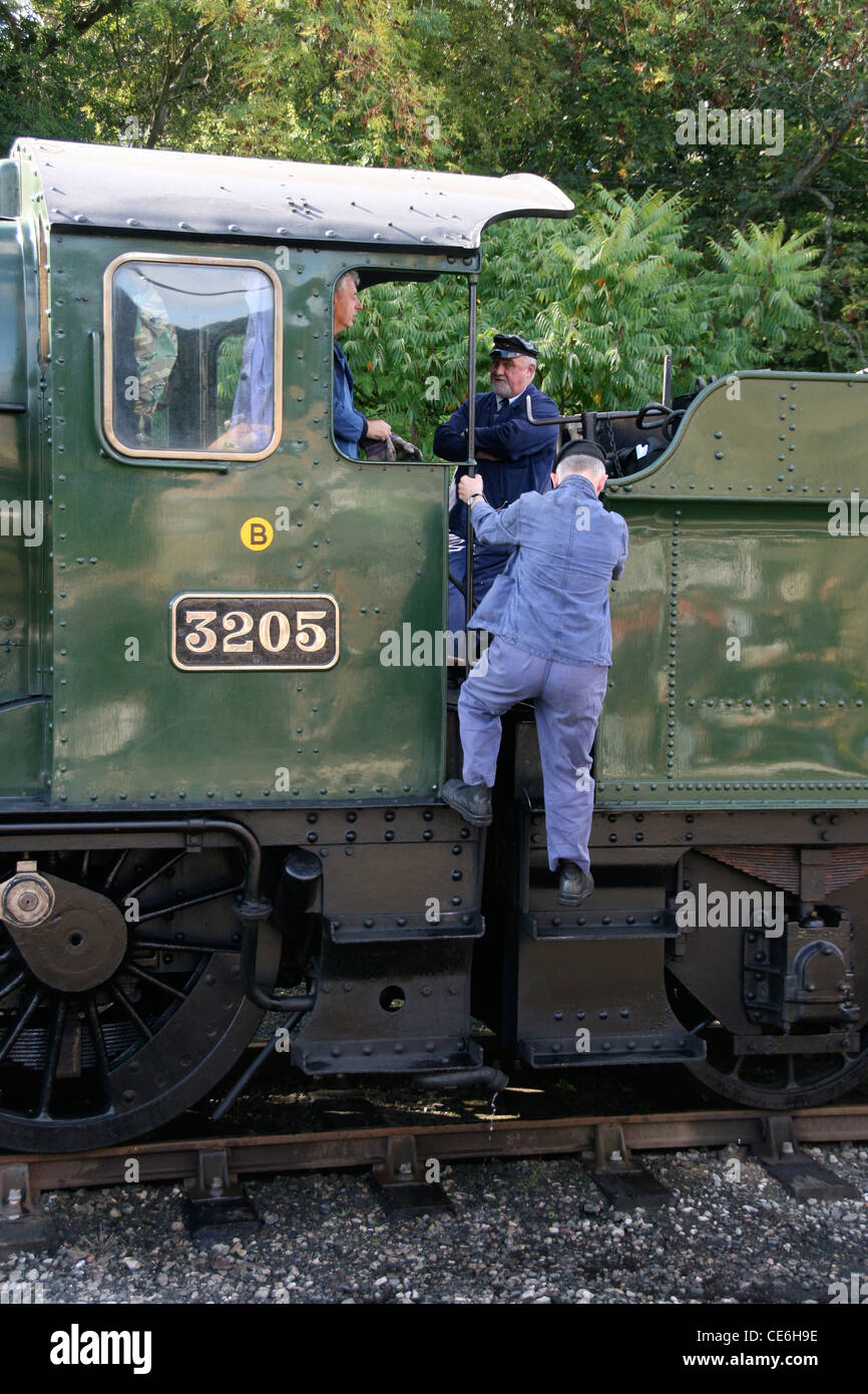 Gwr train driver hi-res stock photography and images - Alamy