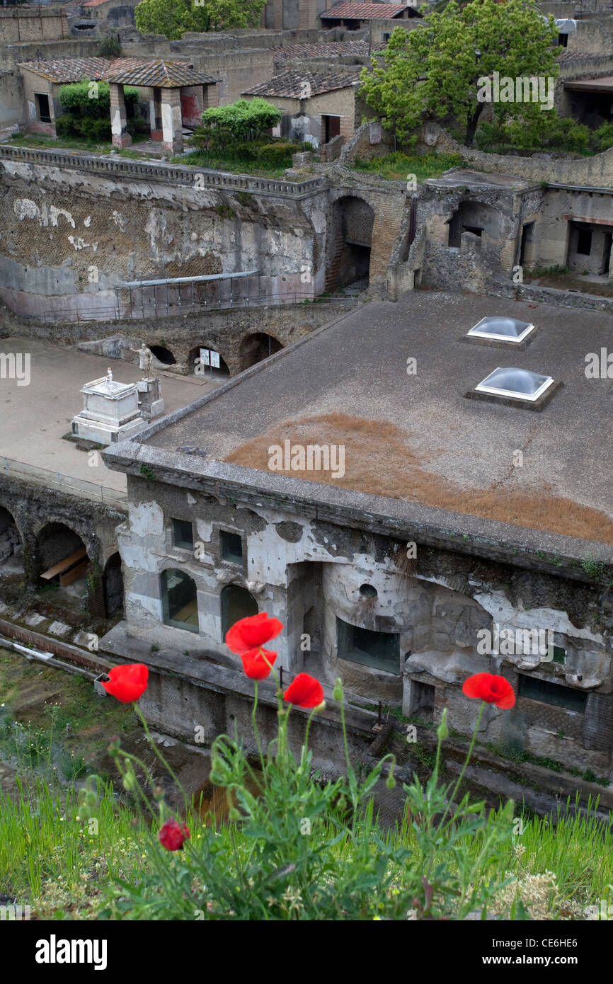 Herculaneum italy vesuvius hi-res stock photography and images - Alamy