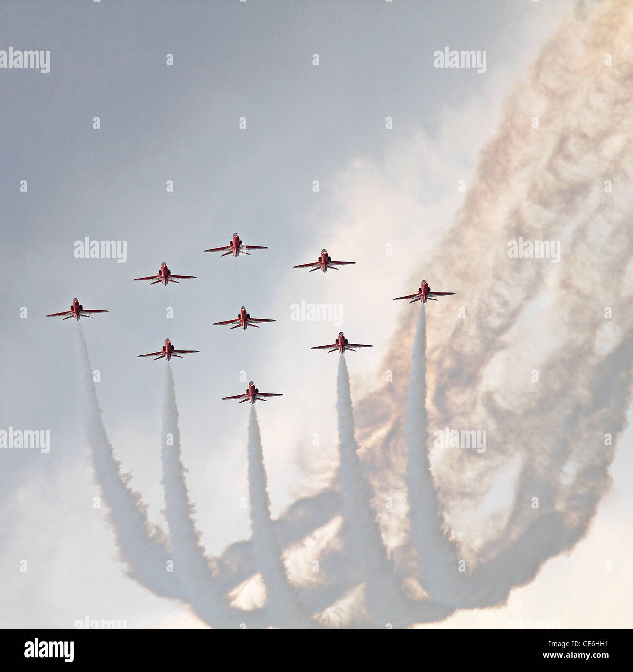 the red arrows display their skill Stock Photo - Alamy