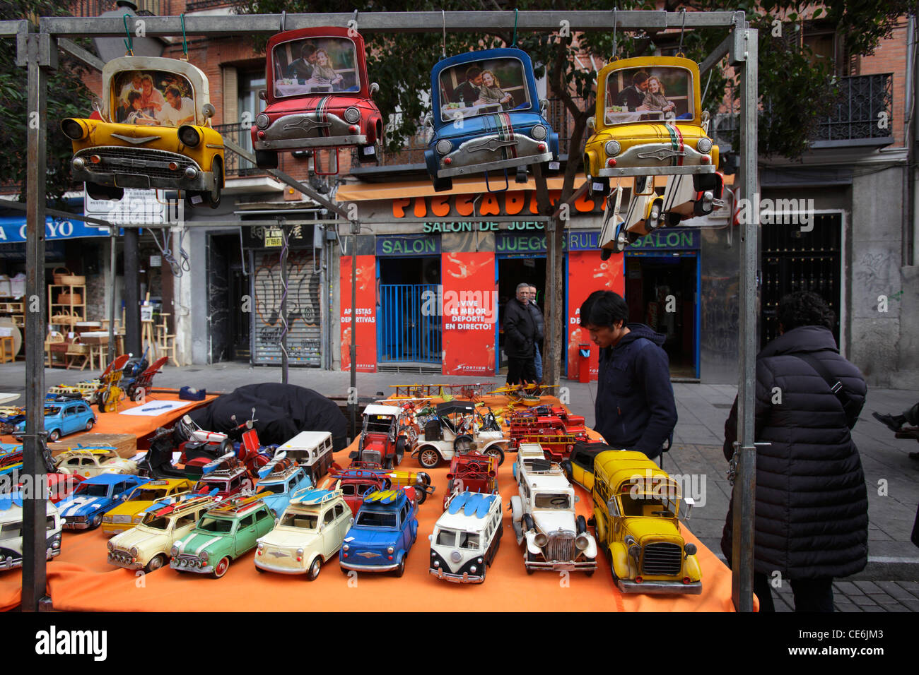 Madrid el rastro detail hi-res stock photography and images - Alamy