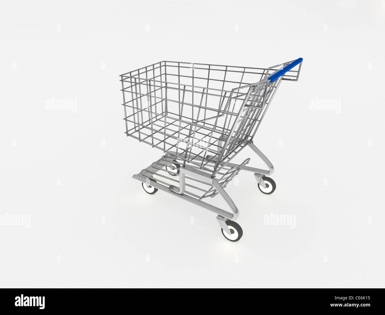 3d shopping cart Stock Photo - Alamy