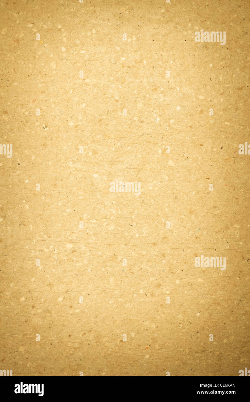 Old yellow cardboard background Stock Photo - Alamy