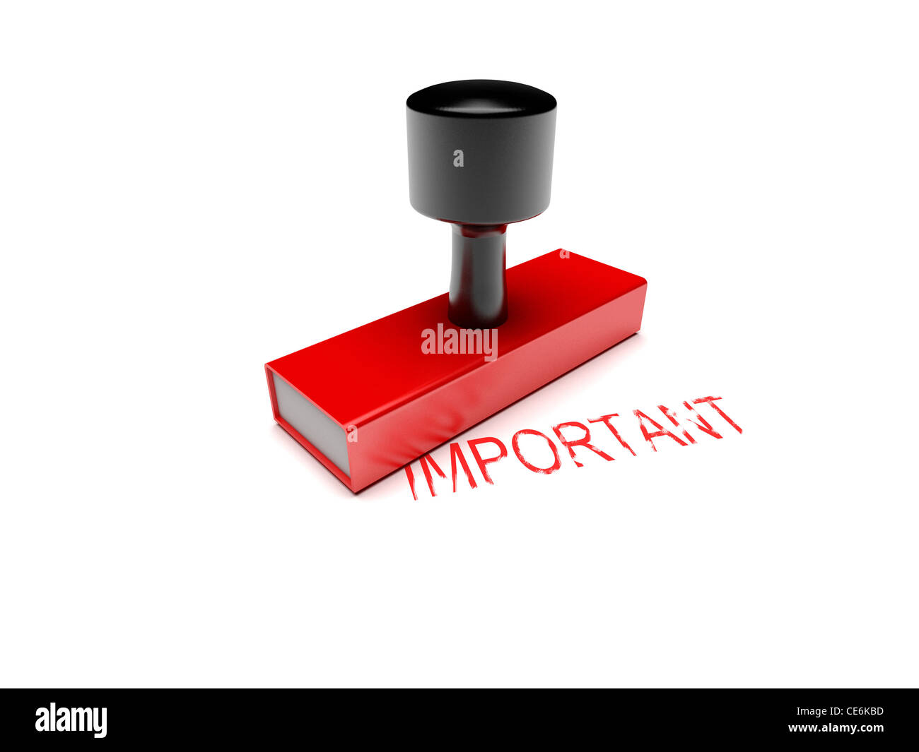 rubber stamp important Stock Photo - Alamy