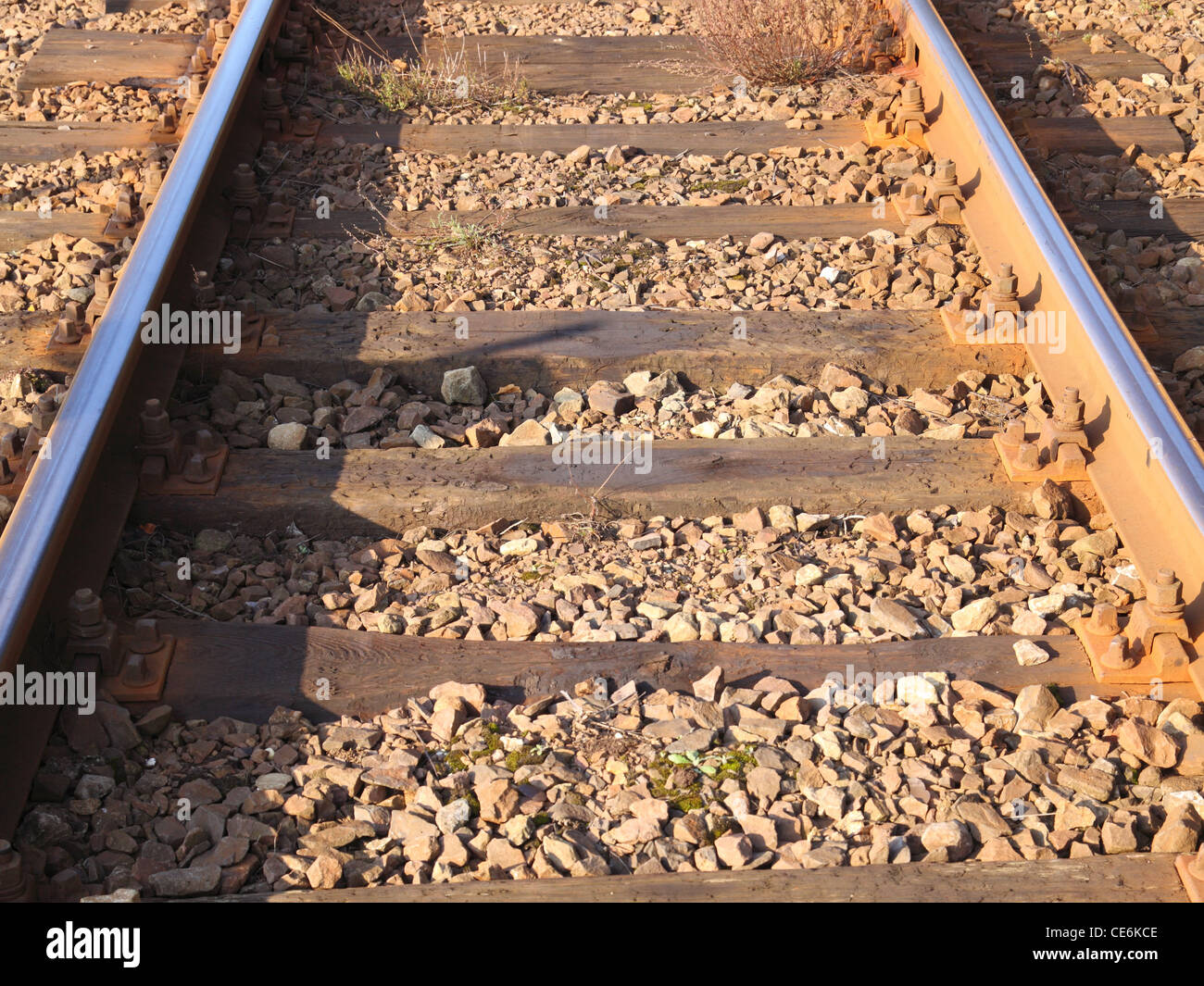 Rail Road Tracks - outdoor Stock Photo - Alamy
