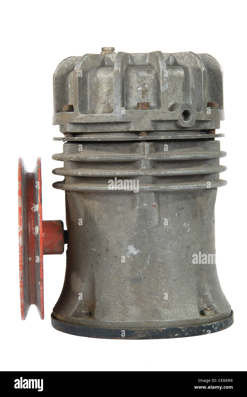Old air compressor hi-res stock photography and images - Alamy