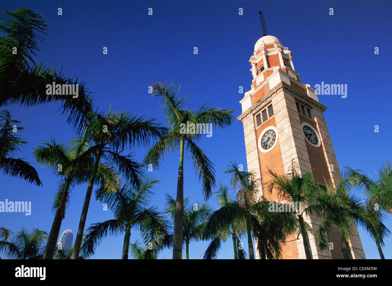 China,Hong Kong,Kowloon,Tsim Sha Tsui,Canton Railway Station Clock ...