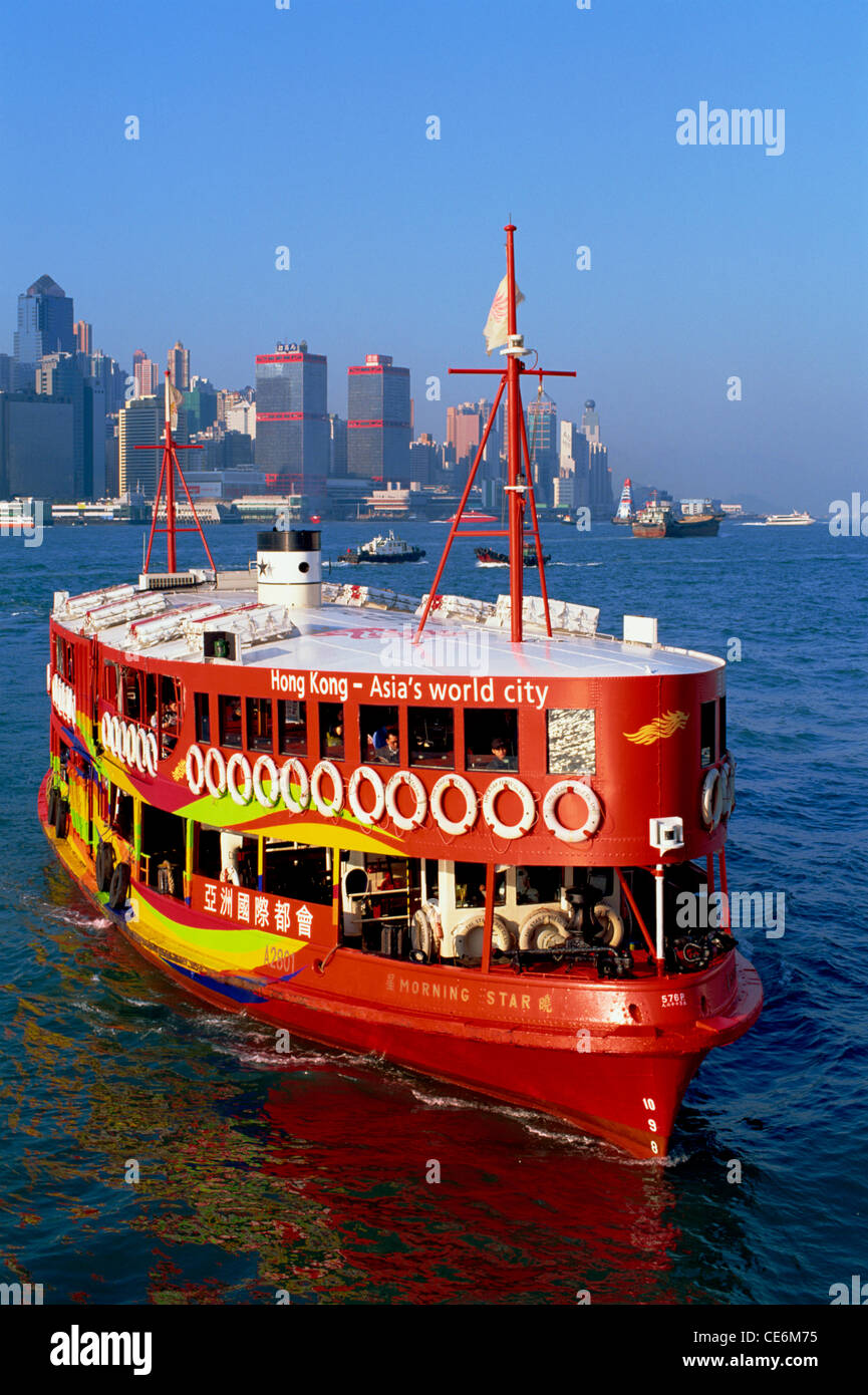 China,Hong Kong,Victoria Harbour,Star Ferry Stock Photo - Alamy